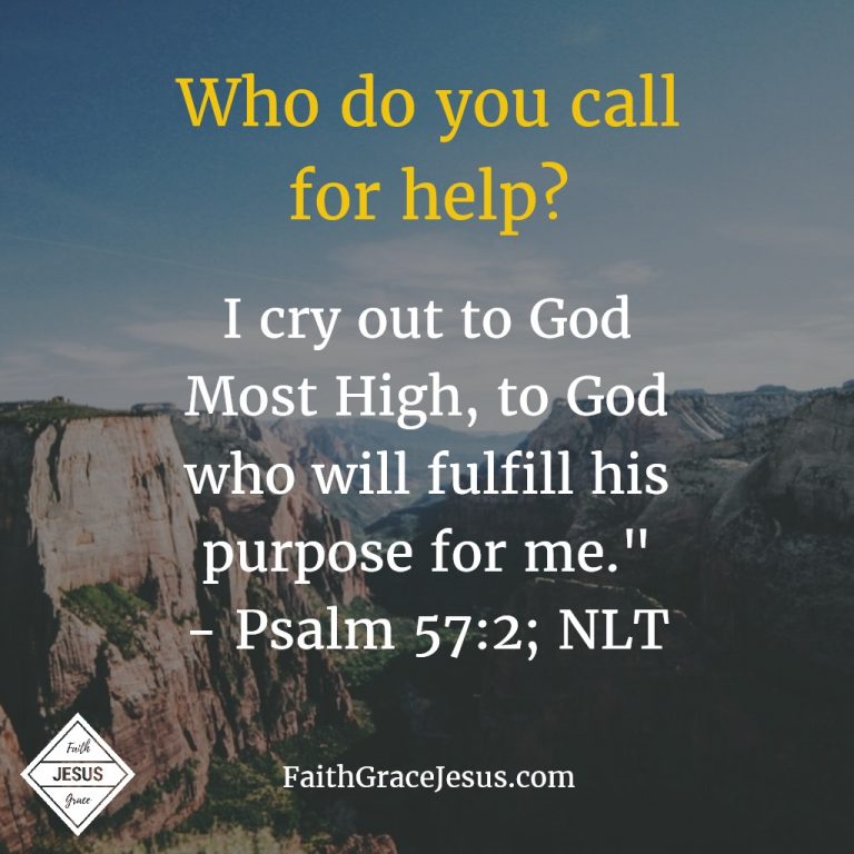 Calling to God for help | Faith - Grace - Jesus