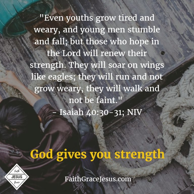 God is strong. And how that benefits you | Faith - Grace - Jesus